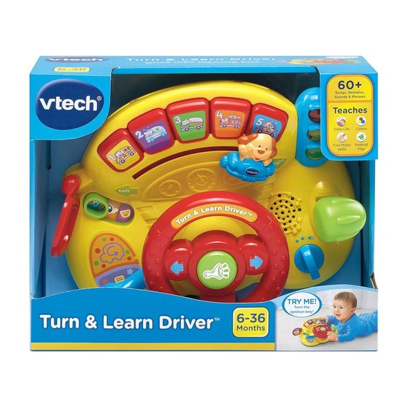 vtech | Toys | Vtech Baby Toddler Toy Turn Learn Driver Educational ...